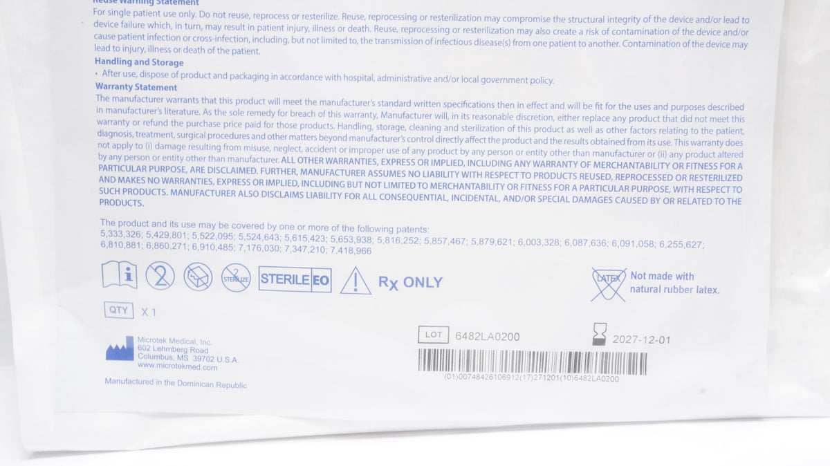 Microtek Medical ORS-100 ECOLAB Warmer Drape 44inch x 44inch – Imedicsales