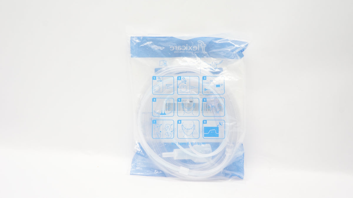 Flexicare 032-10-127U Dual Nasal Cannula 3m O2Delivery/CO2 Monitoring ...