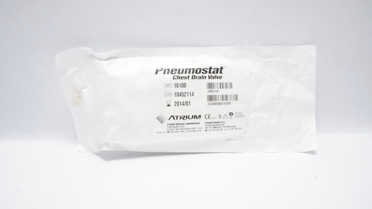 Atrium 16100 Pneumostat Chest Drain Valve (x) – Imedicsales