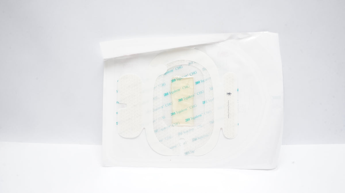 3M 1659 Tegaderm Chlorhexidine Gluconate IV Securement Dressing 4 x 6 ...