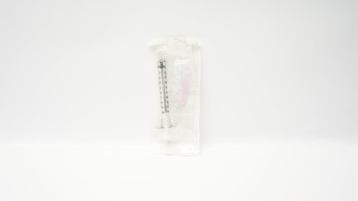 BD 305789 Eclipse Injection Ndle with Luer-Lok Syringe 1ml 27G x 1/2in ...