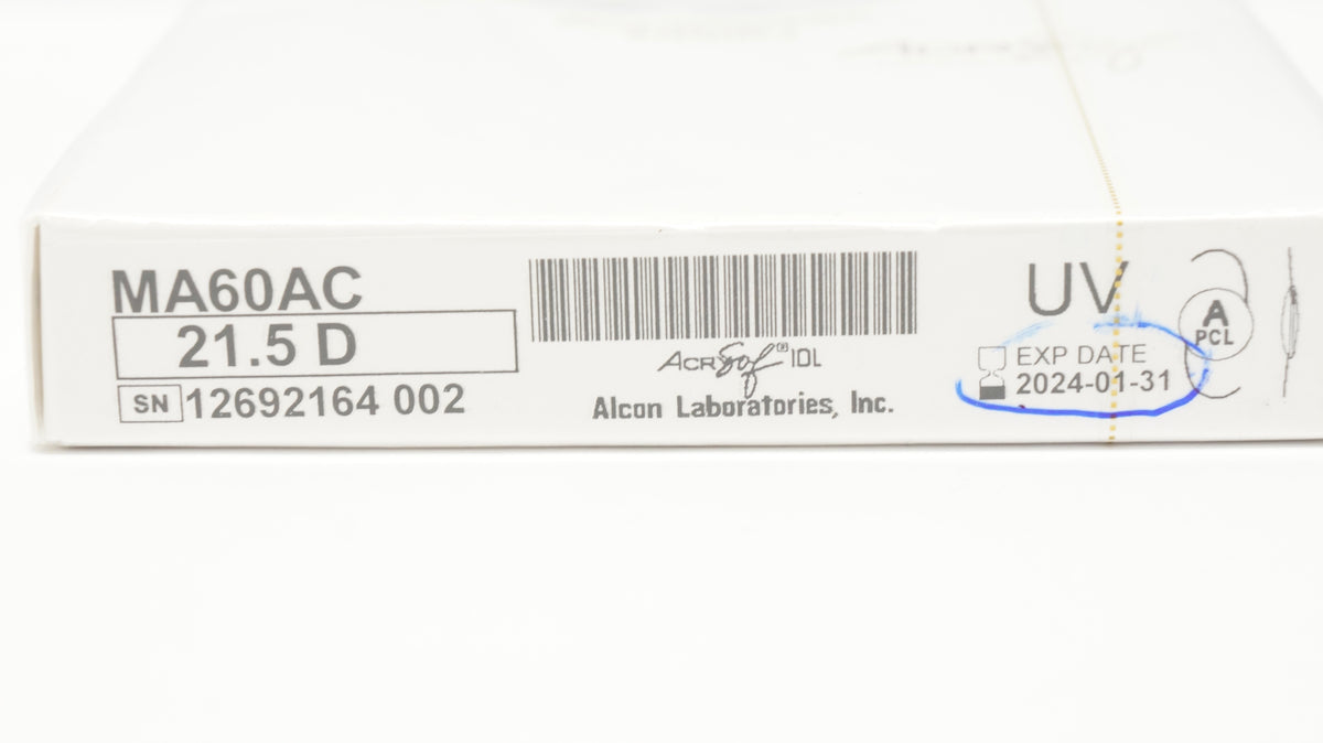 Alcon MA60AC 21.5D Intraocular Lens (x) – Imedicsales
