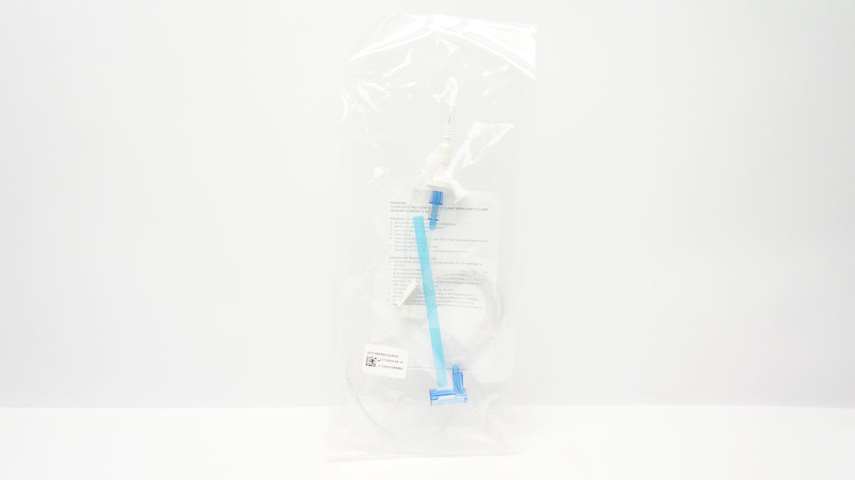 BD 10010483 Alaris Pump Infusion Set Vented Syringe Adapter 4mL x 82in ...