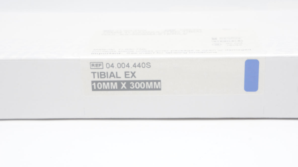 Synthes 04.004.440S 10mm TI CANNULATED TIBIAL NAIL-EX/300mm-Sterile (x ...