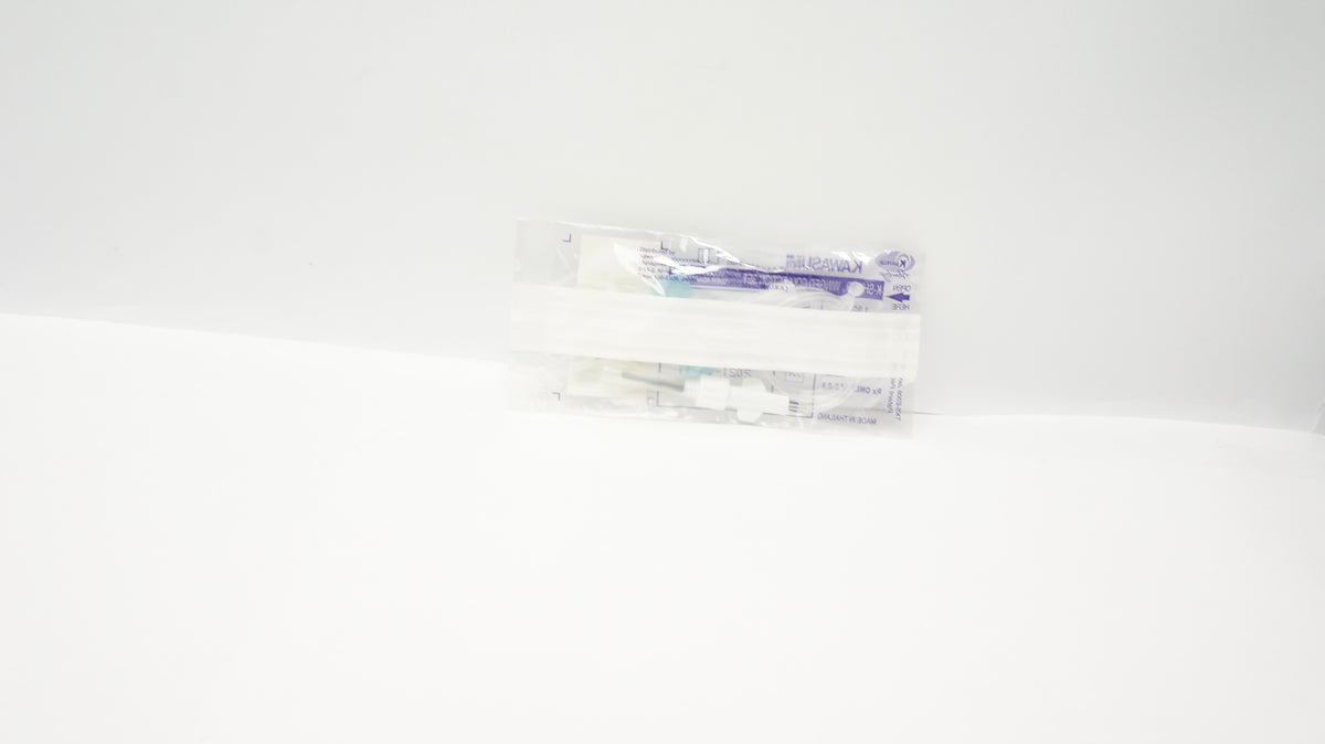 Kawasumi DBMA-23G K-Shield Winged Collection Set with Luer Adapter 23G ...