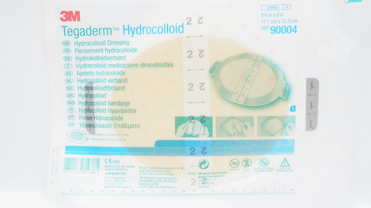 3M 90004 Tegaderm Hydrocolloid Dressing 6-3/4inch x 8inch – Imedicsales