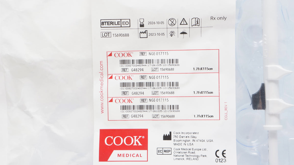 Cook Medical G48294 NGage Nitinol Stone Extractor 1.7Fr./115cm x 8mm ...