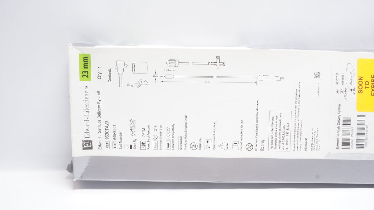 Edwards Lifesciences 9630TA23 Certitude Delivery System 23mm (x ...