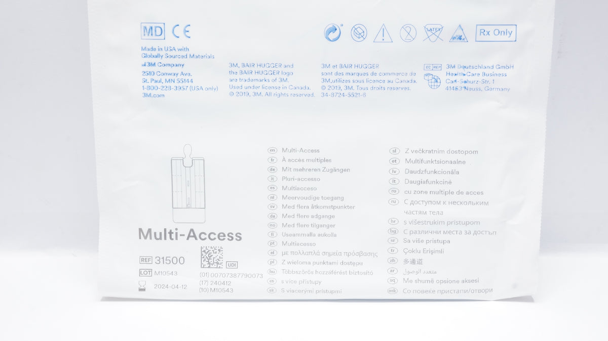 3M 31500 Bair Hugger Multi-Access Warming Blanket (x) – Imedicsales