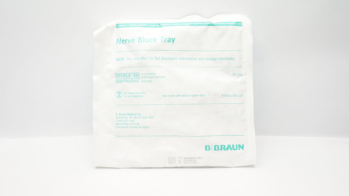 Braun 332103 Contiplex Peripheral Nerve Block Support Tray (x ...