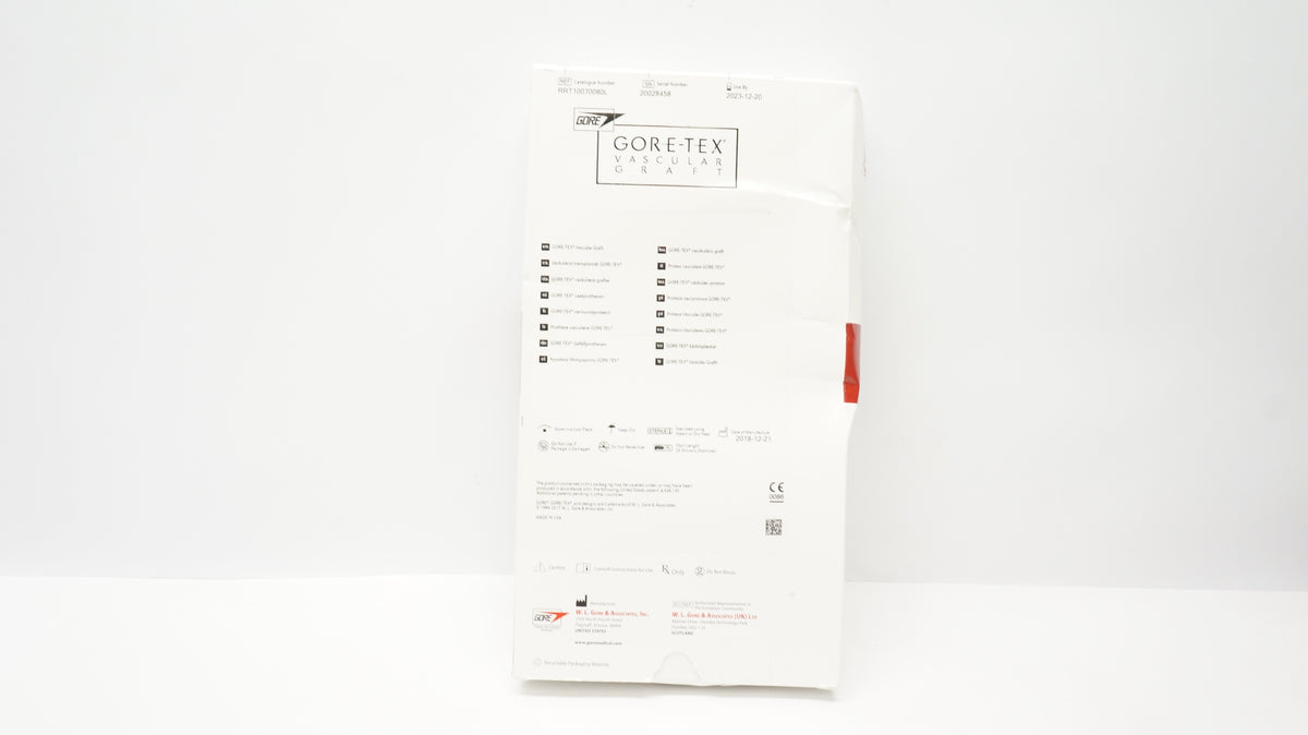 Gore RRT10070080L Gore-Tex Vascular Graft FEP Removable Ring 10mm x 80 ...