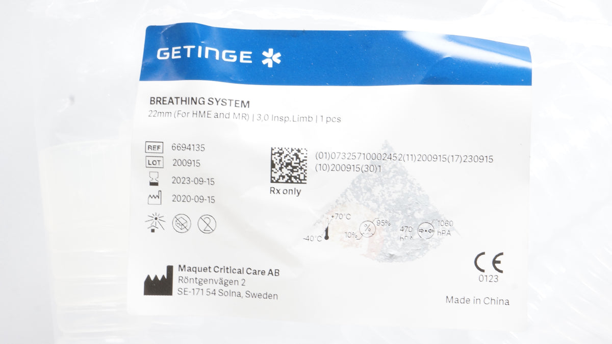 Maquet 6694135 Getinge Breathing System 22mm (x) – Imedicsales