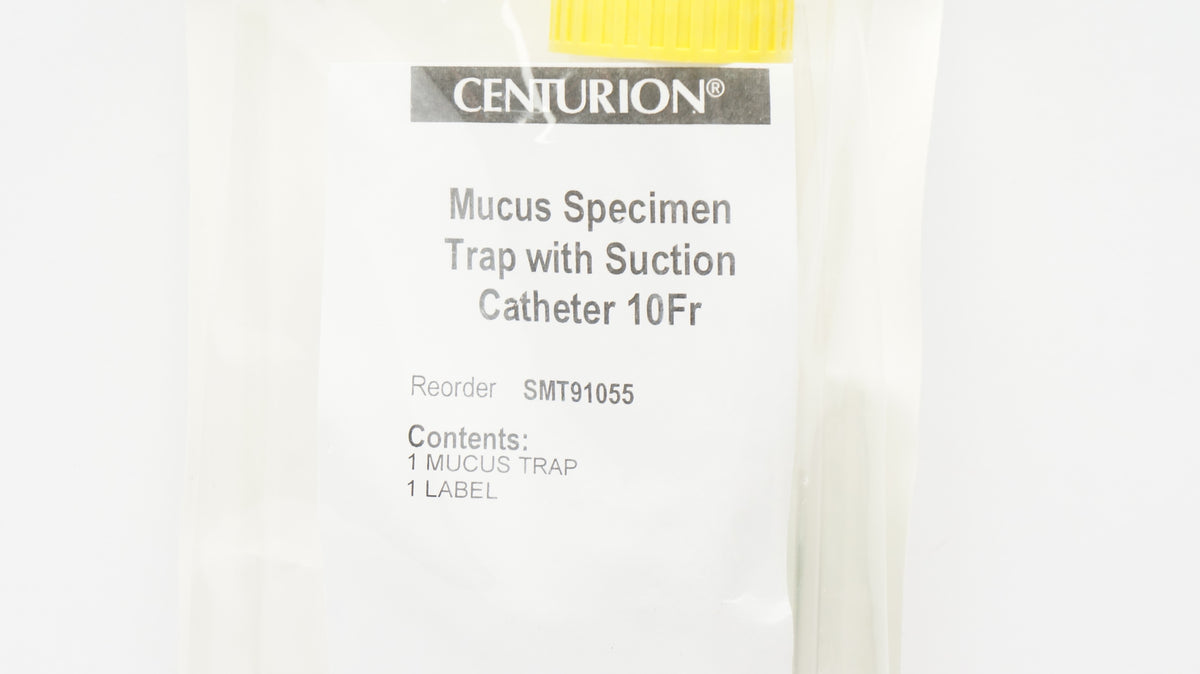 Centurion SMT91055 Mucus Specimen Trap W/Suction Cath. 10Fr (x ...