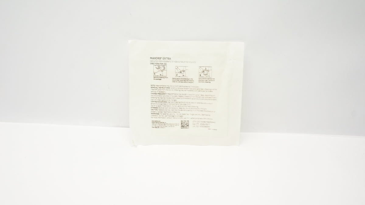 Medline MSC7044EP MAXORB Extra Alginate Wound Dressing 4 x 4inch ...