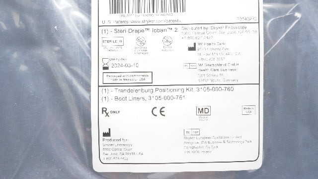 Stryker 3105-000-701 Pivot Guardian Patient Safety Kit, Medium (x ...