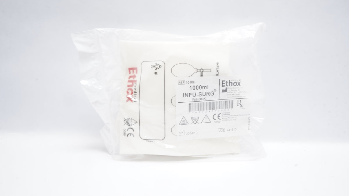 Ethox Medical 4010H Infu-Surg Pressure Infusion Bag w/Hook 1000mL ...