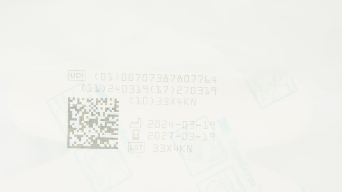 3M 1655 Tegaderm IV Transparent Film Dressing with Border 3-1/2 x 4-1 ...