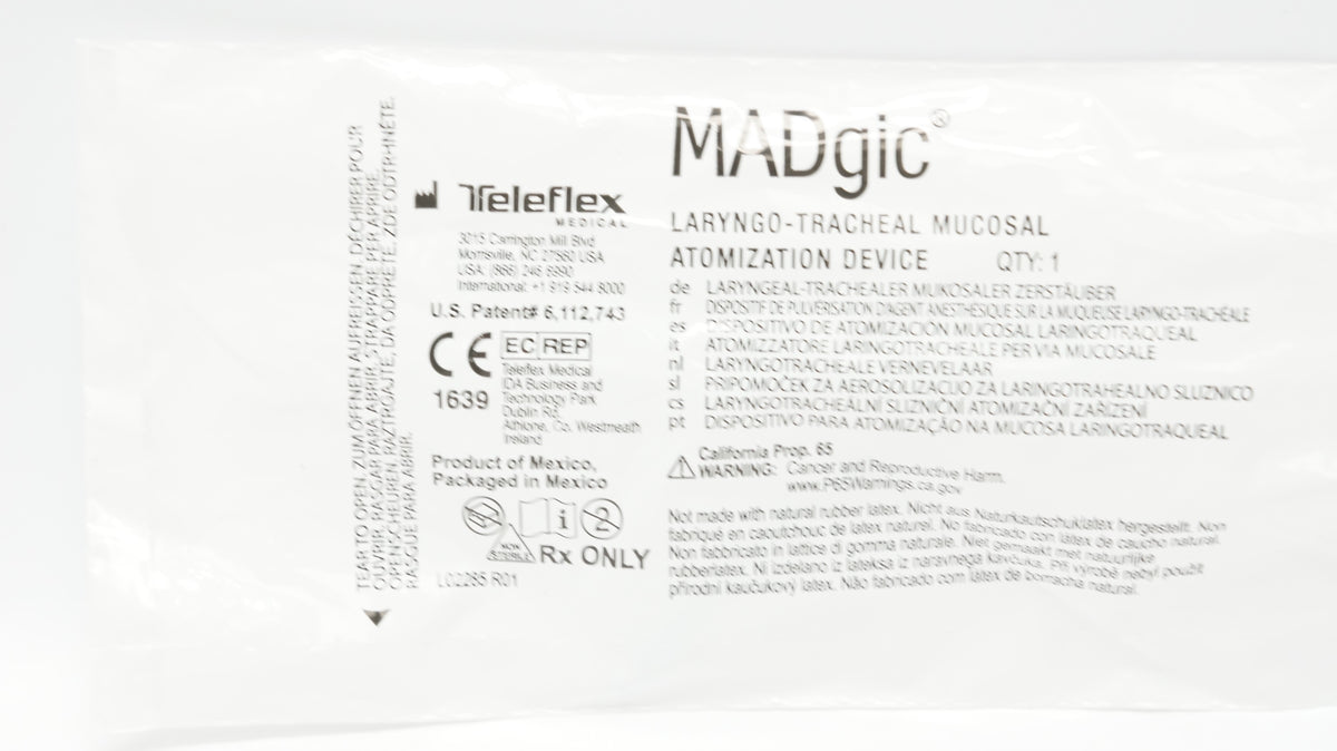 Teleflex MAD700 MADgic Laryngo-Tracheal Mucosal Atomization Device ...