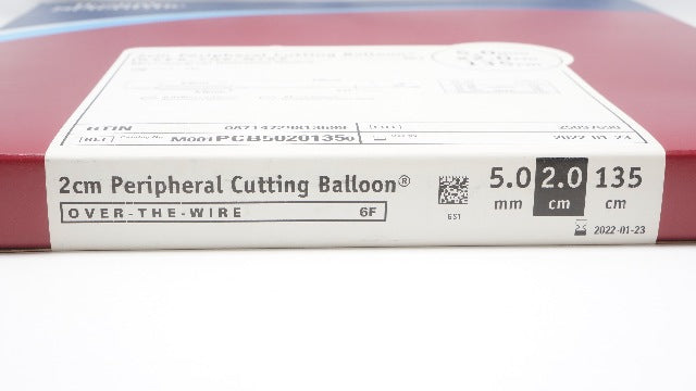 Boston Scientific PCB5020135 Peripheral Cutting Balloon, 5mm x 2cm x 1 ...