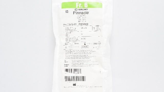 Terumo RSS606 Pinnacle Introducer Sheath 6Fr. x 25cm (x) – Imedicsales