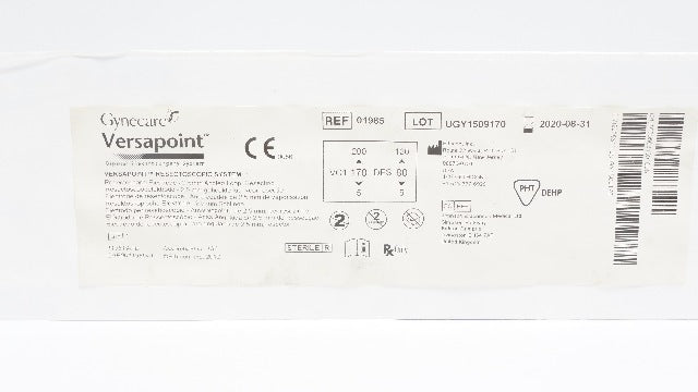 Gynecare 01985 Ethicon Versapoint Resectoscopic System, 2.5mm (x ...