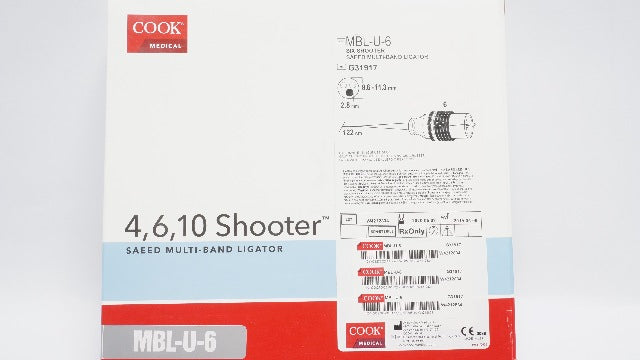 Cook Medical G31917 Six Shooter Saeed Multi-Band Ligator 8.6-11.3mm x ...