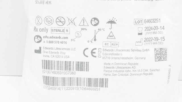 Edwards Lifesciences PX600I TruWave Pressure Monitoring Set (x ...