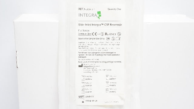 Integra NL8501214 Side-Inlet Integration CSF Reservoir (x) – Imedicsales