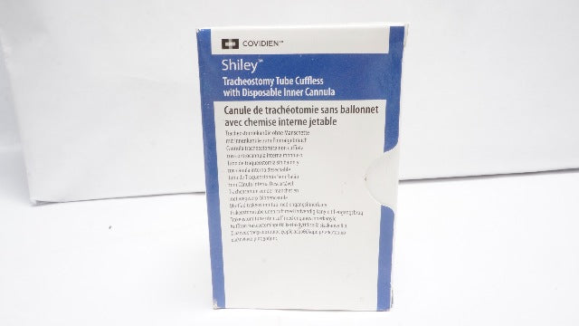 Covidien 6DCFS Shiley Tracheostomy Tube Cuffless I.D. 6.4 x O.D. 10.8 ...