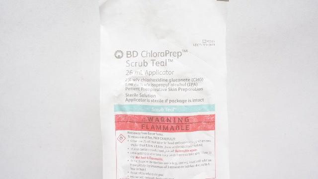 BD 930825 ChloraPrep Scrub Teal 26mL Applicator – Imedicsales
