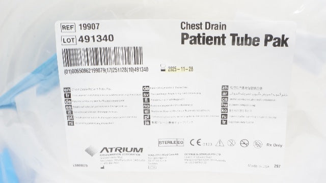 Atrium 19907 Chest Drain Patient Tube Pak – Imedicsales