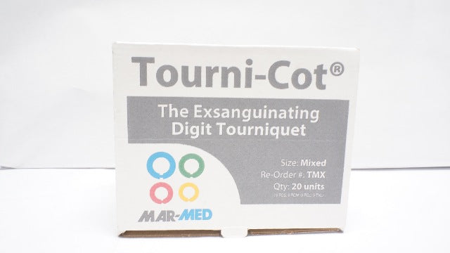 Mar-Med TMX Tourni-Cot The Exsanguinating Digit Tourniquet, Mixed - Bo ...