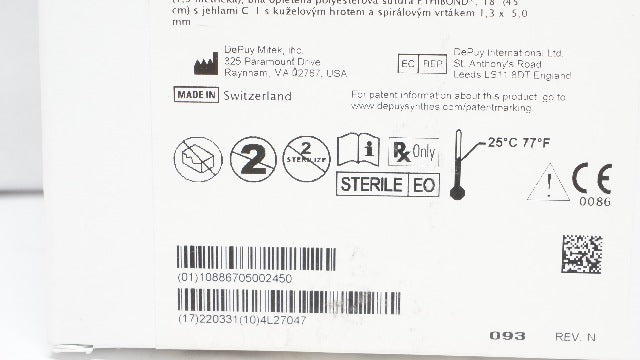 DePuy 212856 Mitek Microfix Quickanchor Plus 4/0Stre (x) – Imedicsales