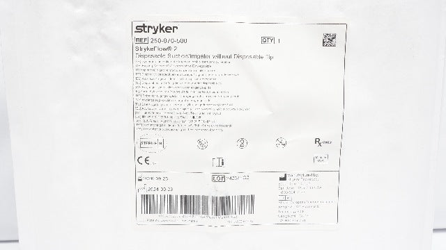 Stryker 250-070-500 StrykeFlow 2 Disposable Suction/Irrigator Without ...