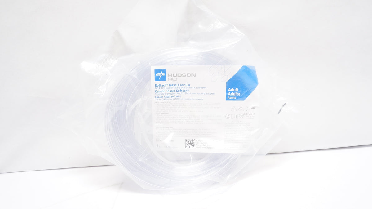 Medline HUD1818 Hudson RCI Softech Nasal Cannula W/Standard Connector ...