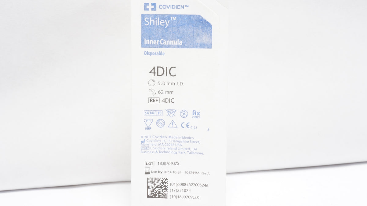 Covidien 4DIC Shiley Inner Cannula Disposable, 5.0mm I.D. x 62mm (x ...