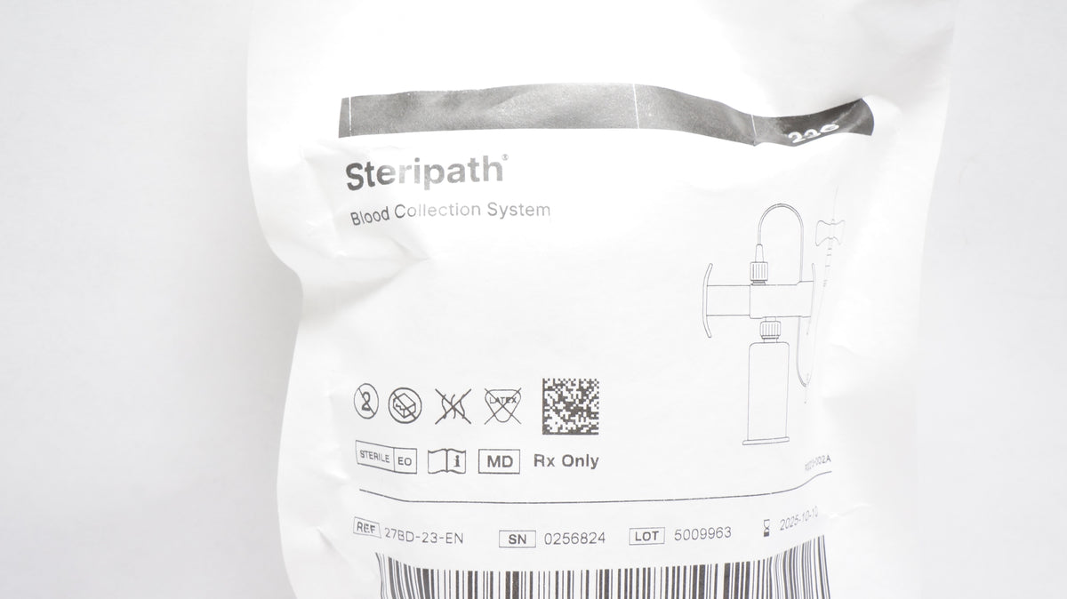 Magnolia 27BD-23-EN Steripath 23G Blood Culture Collection System w/Nd ...