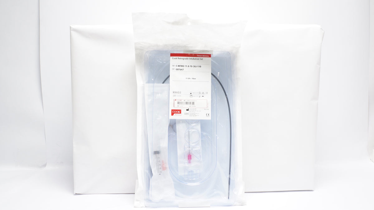 Cook Medical G07647 Retrograde Intubation Set 11.0Fr x 70cm (x ...