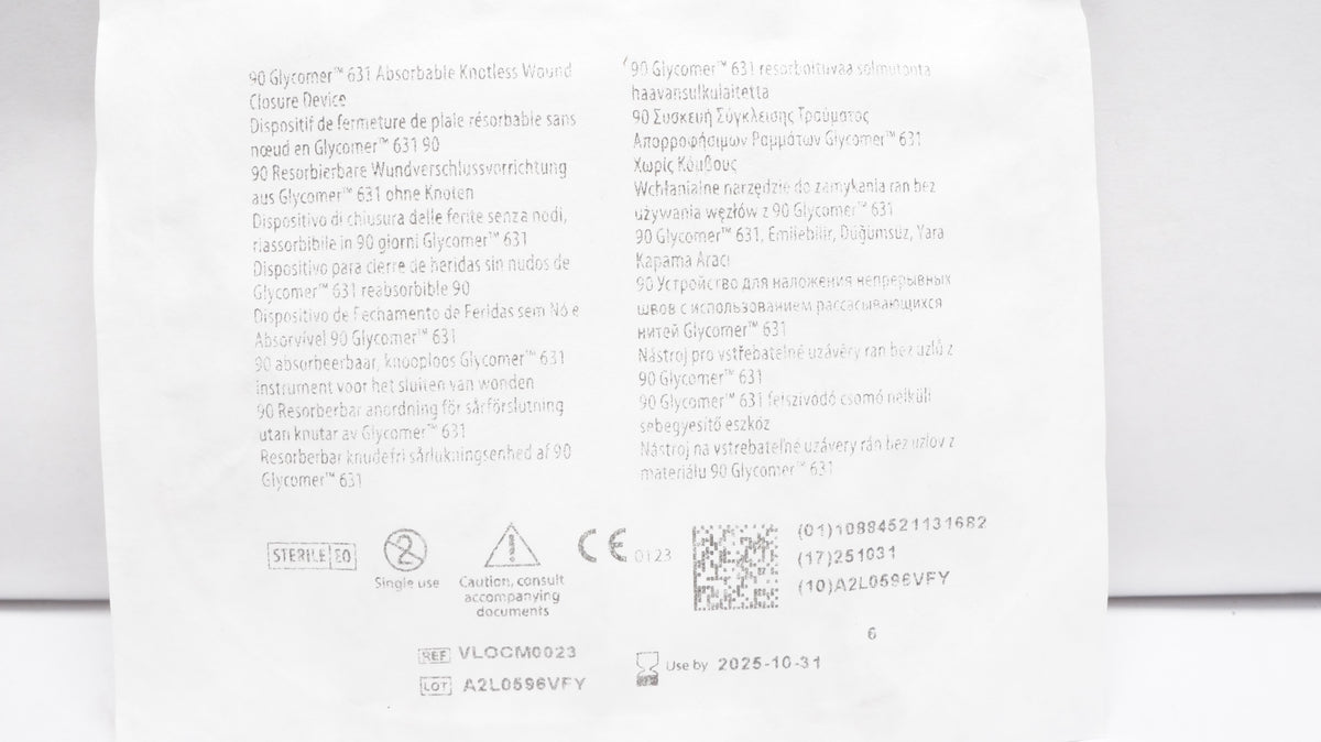 Covidien VLOCM0023 4-0 V-Loc 90 Wound Closure Device P-12 19mm 18inch ...