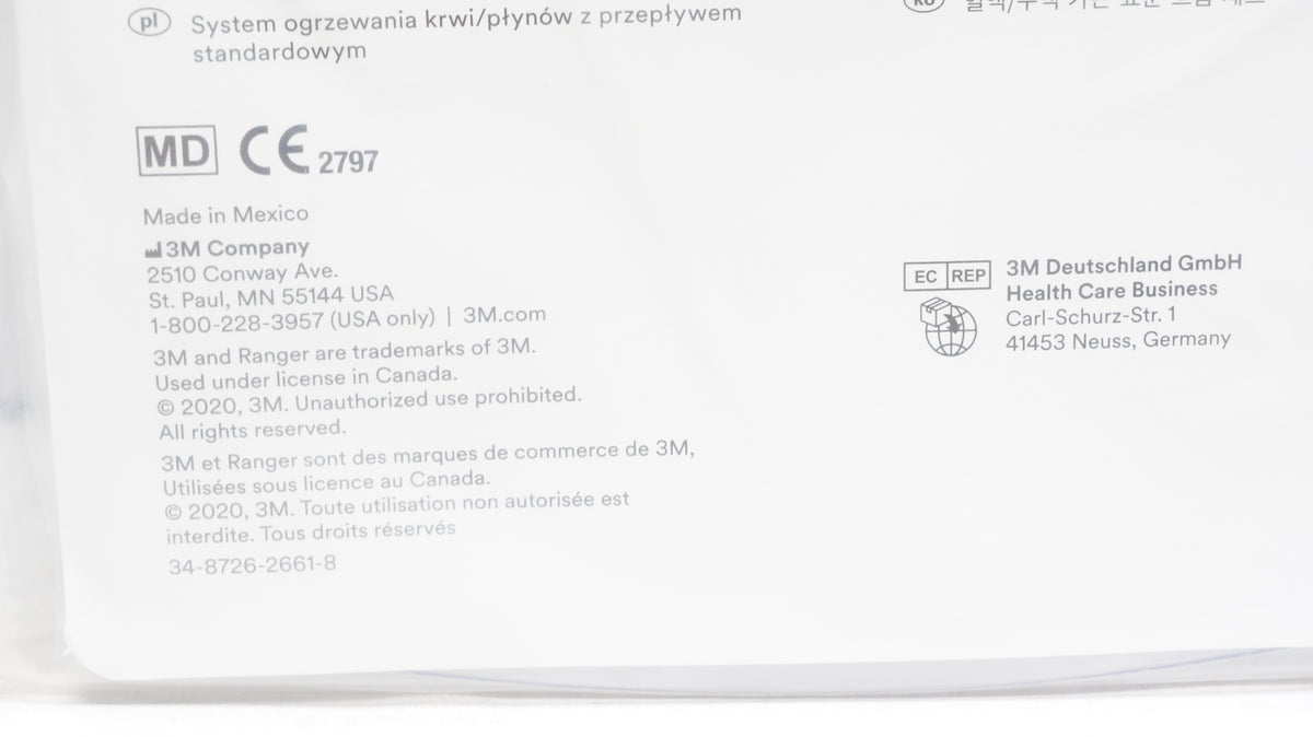 3M 24240 RANGER Standard Flow Blood/Fluid Warming System (x) – Imedicsales