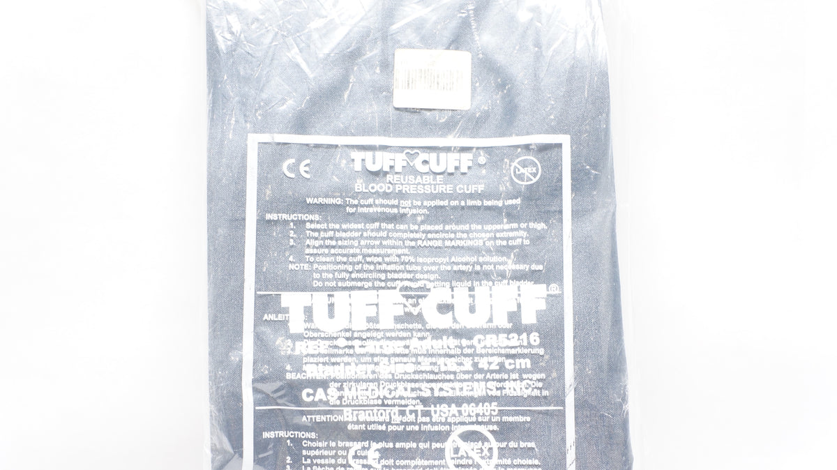 Medtronic CR5216 Physio-Control, Tuff Cuff Reusable Blood Pressure Cuf ...