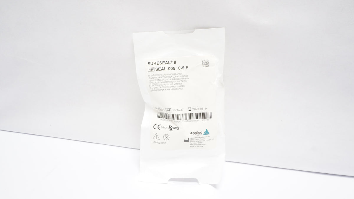 Applied Medical SEAL-005 Sureseal II 0-5 F Endoscopic Valves With Adap ...