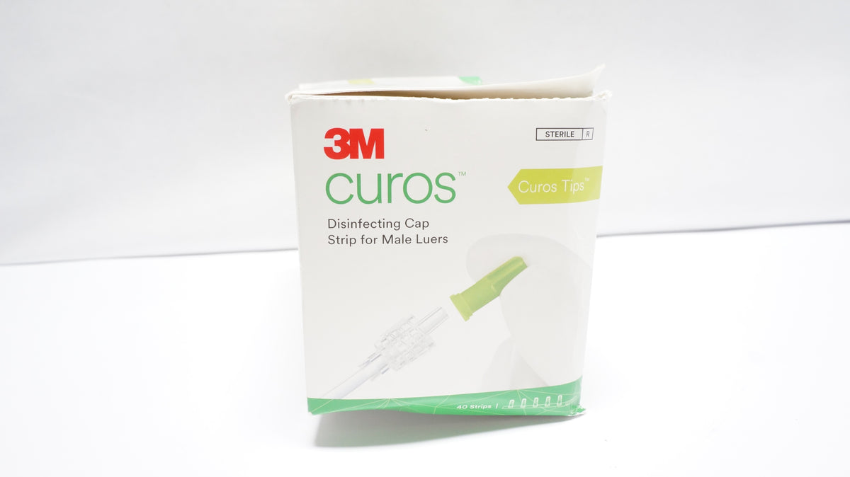 3M CM5-200 Curos Disinfecting Cap Strip for Male Luers - Box of 40 ...