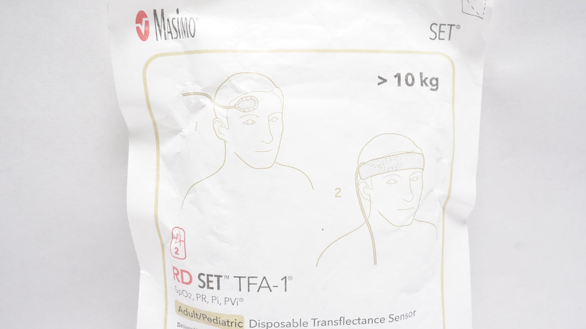 Masimo 4016 RD Set TFA-1 Adult / Pediatric Transflectance Sensor >10kg ...