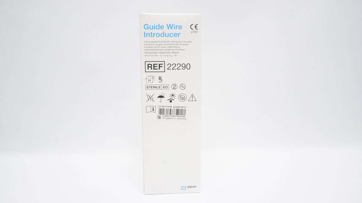Abbott 22290 Guide Wire Introducer - Box of 10 (x) – Imedicsales