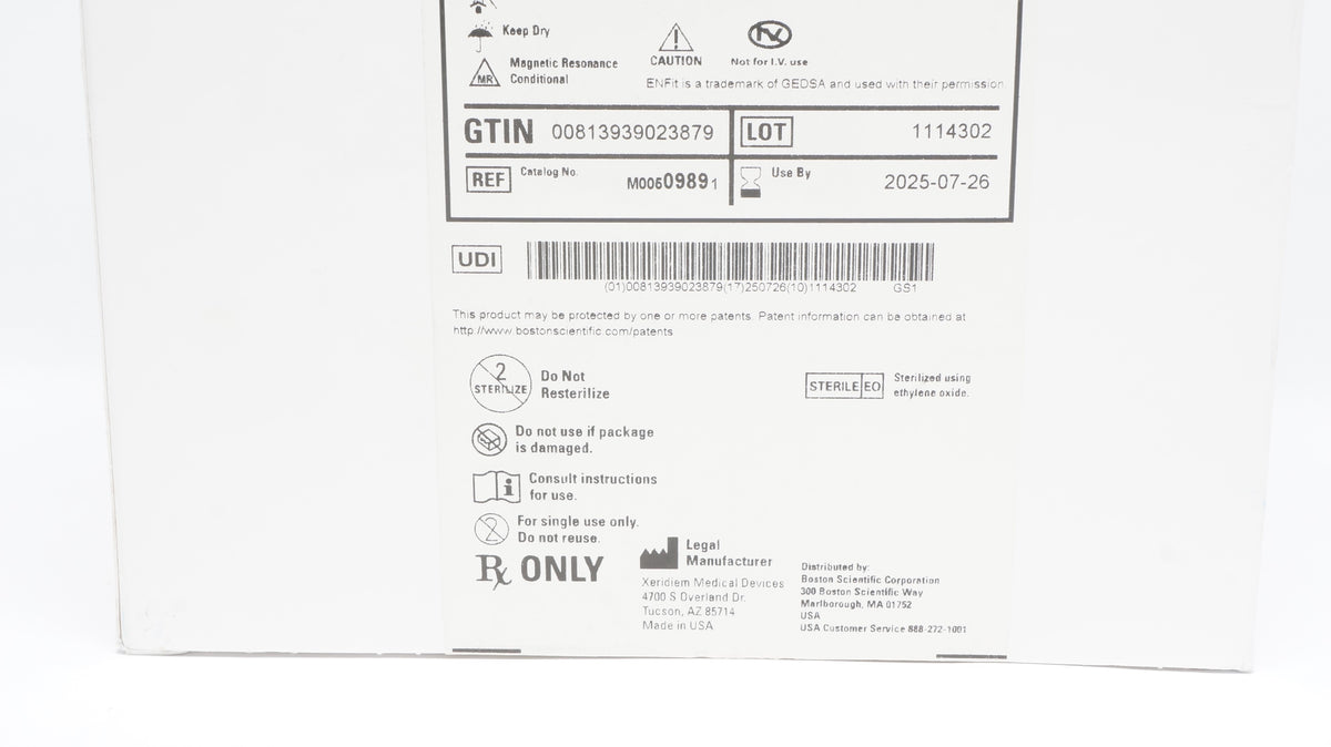 Bosto Scientific M00509891 EndoVive Gastrostomy Feeding Tube 14F - Box ...