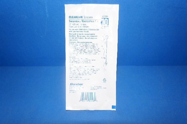 Baxter 2C7461 CLEARLINK Secondary Medication Set 37 – Imedicsales