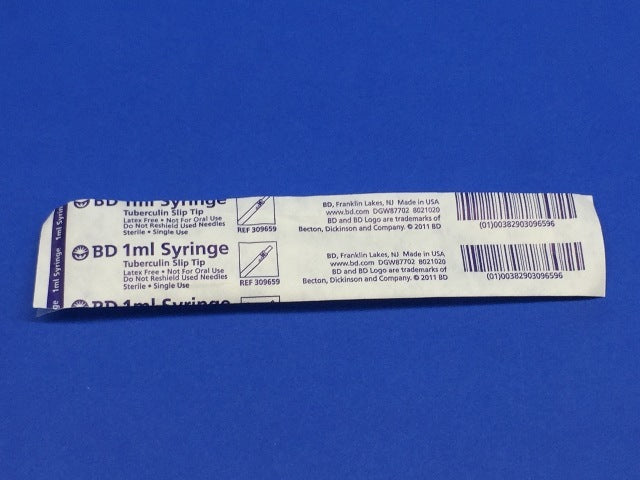 BD 309659 Tuberculin Slip Tip Syringe 1ml – Imedicsales
