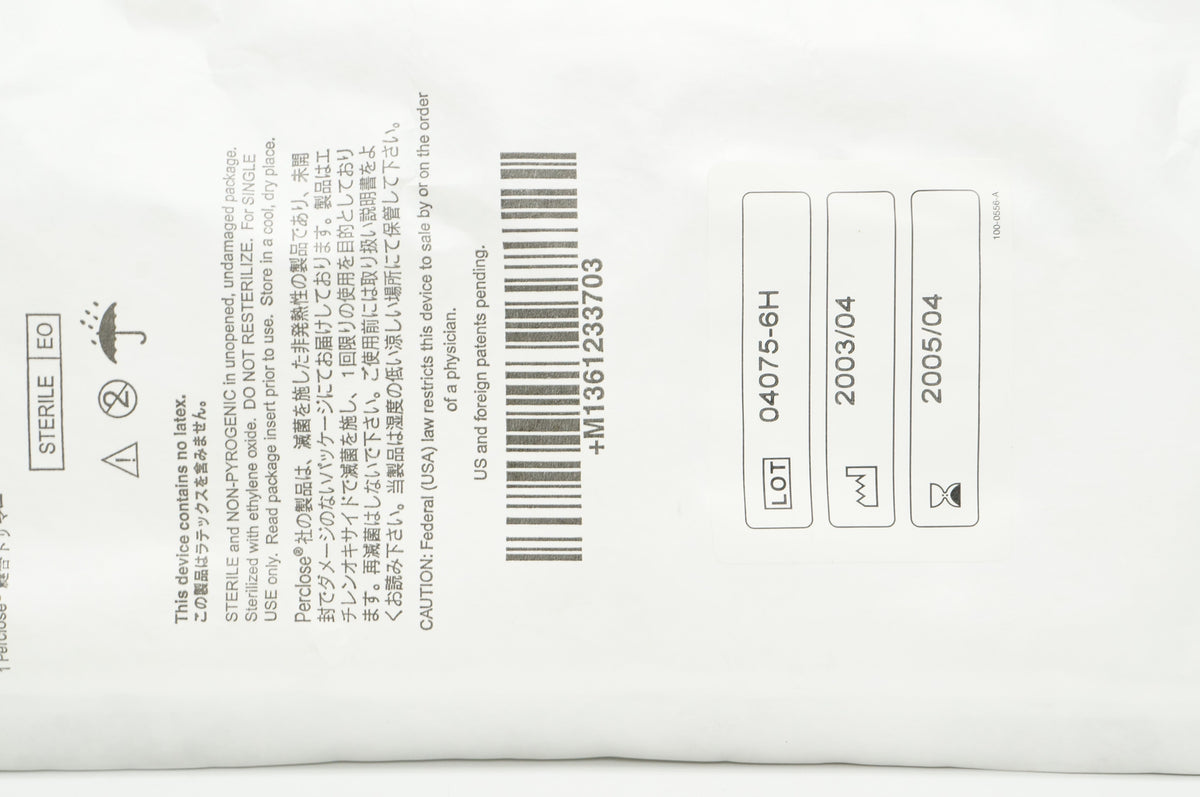 Perclose A-T 12337 Suture Mediated Closure System 6Fr. (x) – Imedicsales