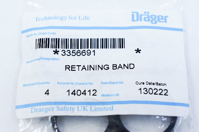 Dräger 3356691 Retaining Band - Pack of 4 – Imedicsales